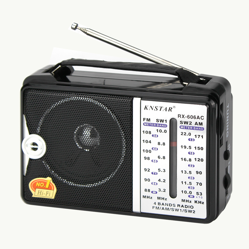 Radio AM / FM Portátil A Pilas / Eléctrica Knstar RX-606 | Romy